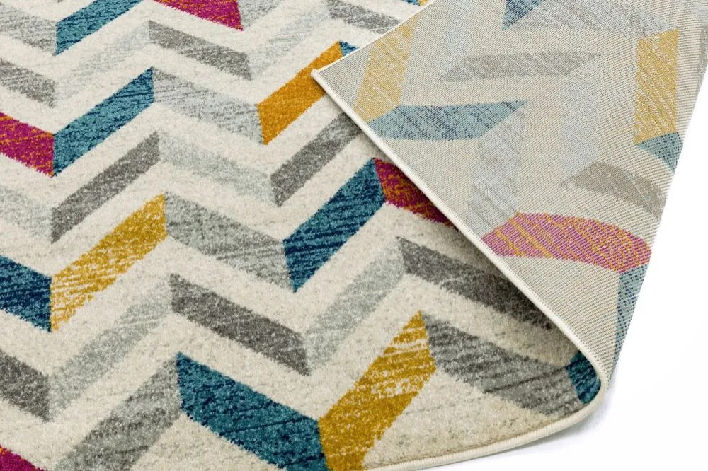 Barevný koberec Dickinson Chevron Multi Rozměry: 160x230 cm