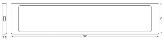 Ledvance - LED Stmívatelné podlinkové svítidlo UNDERCABINET LED/12W/230V Wi-Fi
