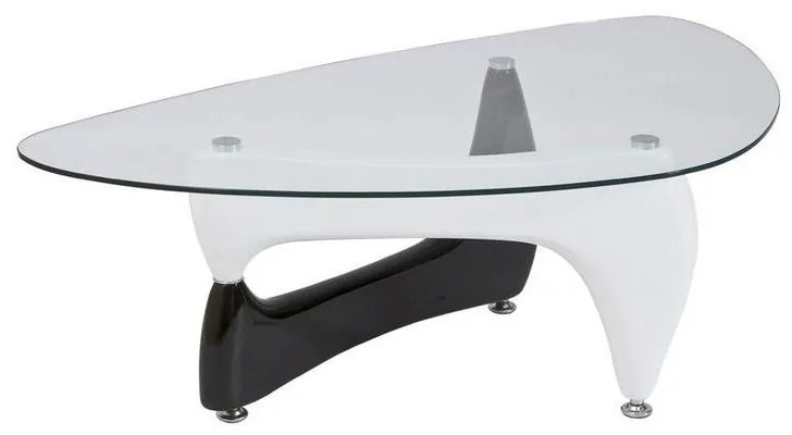 Casarredo Konferenční stolek OMEGA II černá/bílá