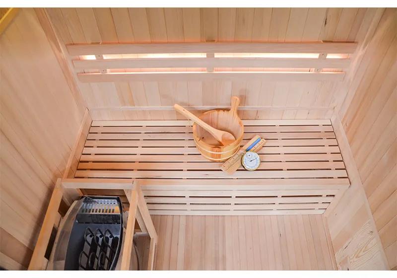 BPS-koupelny Finská sauna Relax  150x110, 3-4 osob
