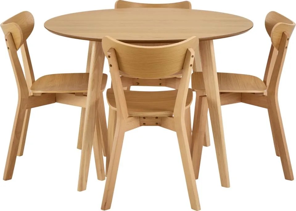 Jídelní set Roxby dub přírodní