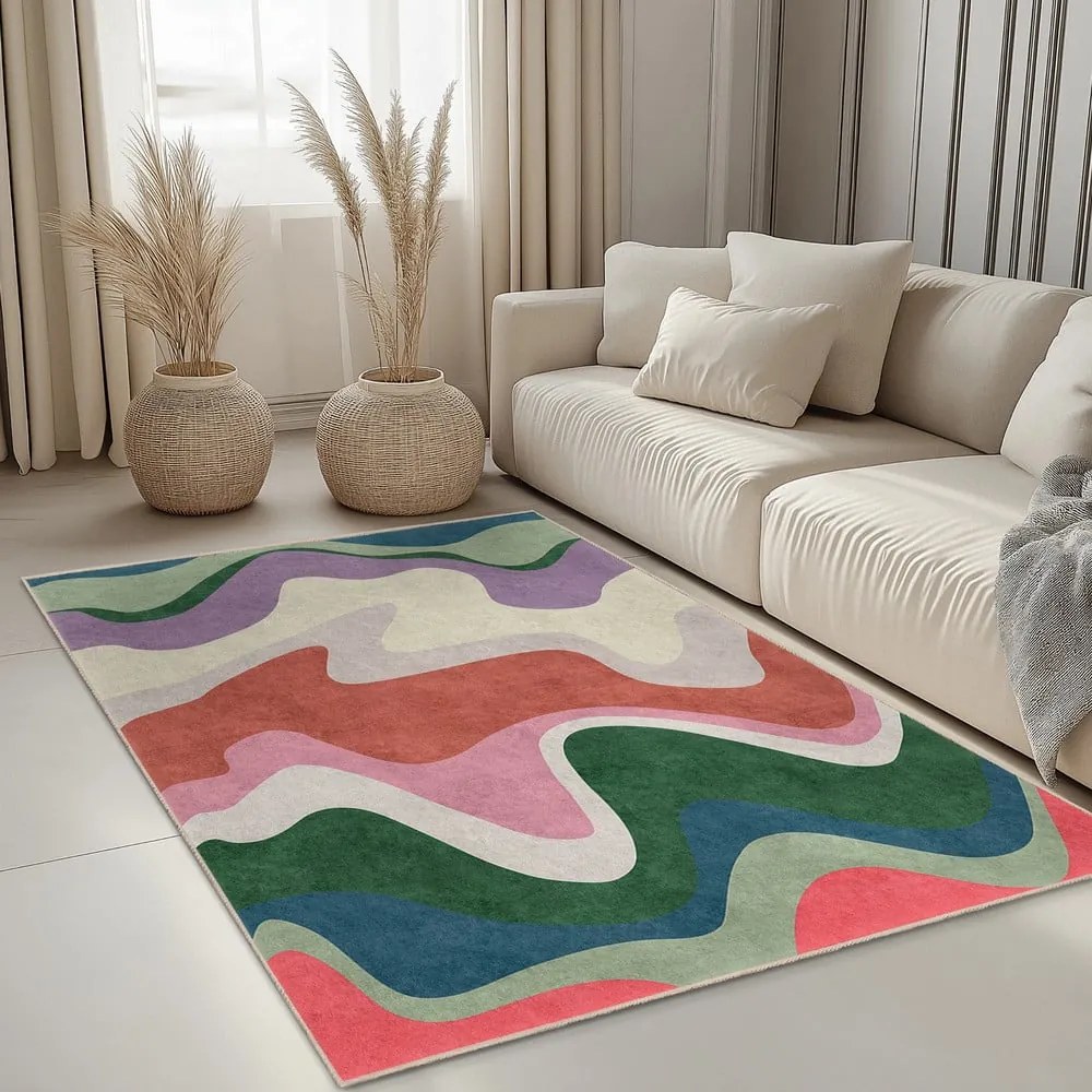 Pratelný běhoun 60x230 cm Squiggly Breeze – Mila Home