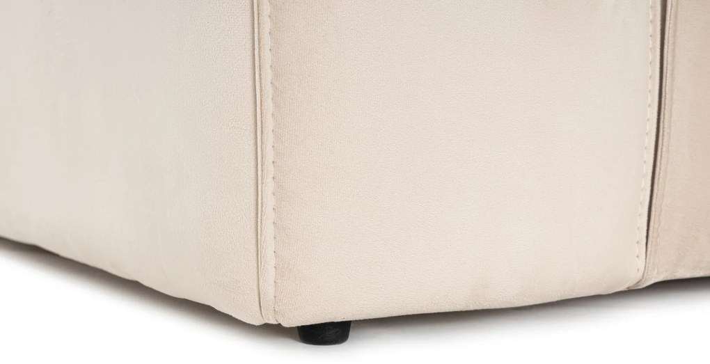 Hanah Home Dvoumístná pohovka LORA krémová 220 cm