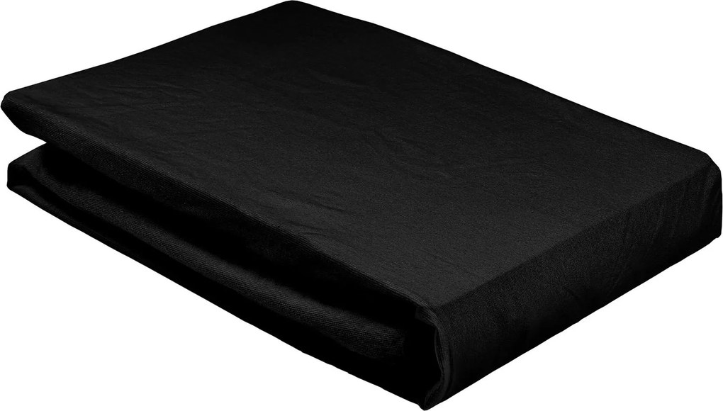 XXXLutz ELASTICKÉ PROSTĚRADLO, žerzej, černá, 100/200 cm Joop! - Prostěradla - 004977080202