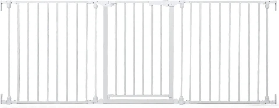 Costway 3 TLG. Baby gate with double locking a two-sided swivel mechanism safety