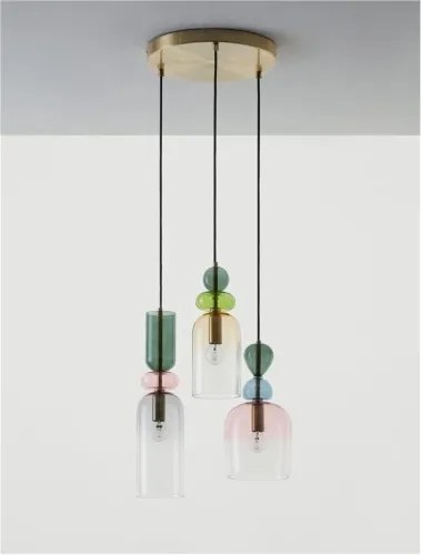 Závěsné svítidlo NOVA LUCE MURANO E14 9009237 bez žárovky