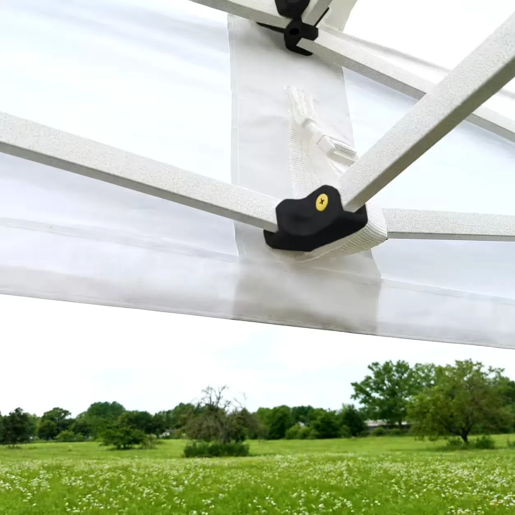 Nůžkový stan s vlastním reklamním potiskem model SUPER - 2x2 - Černá