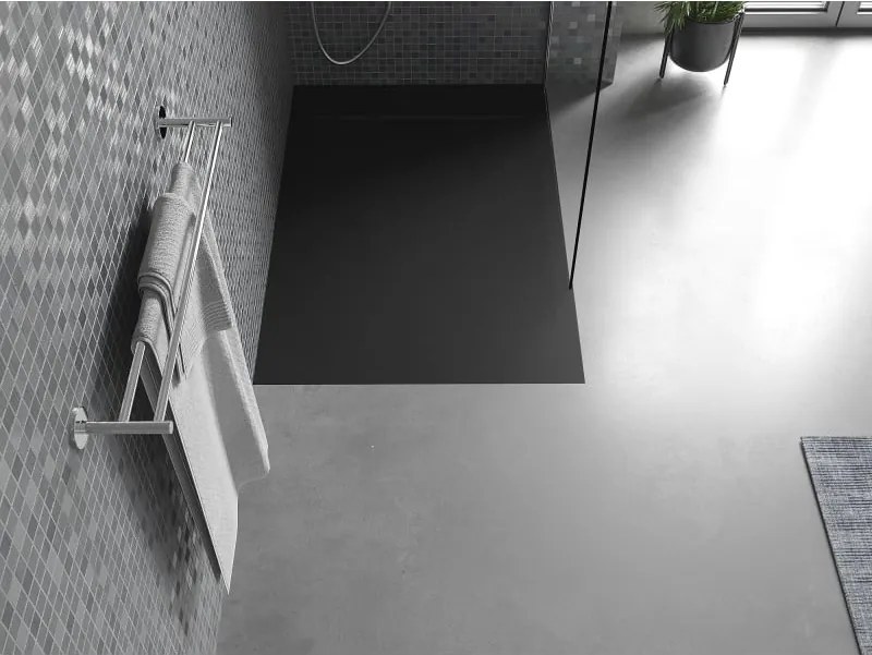 Mexen Otto obdélníková sprchová vanička SMC 110 x 70 cm, černá - 4N707011