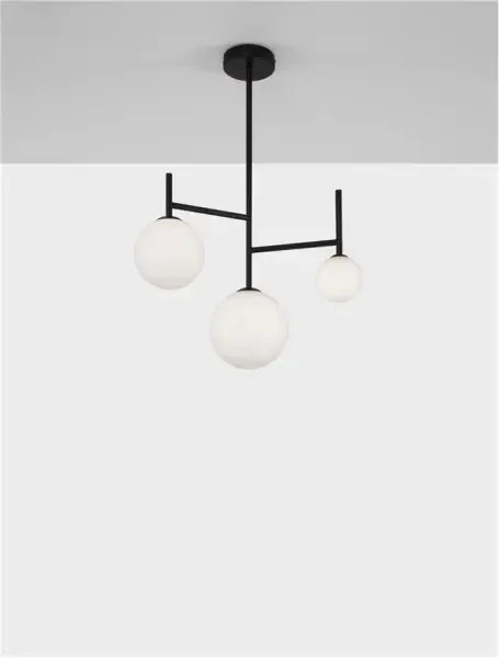 Designové stropní svítidlo Licato 49 černé