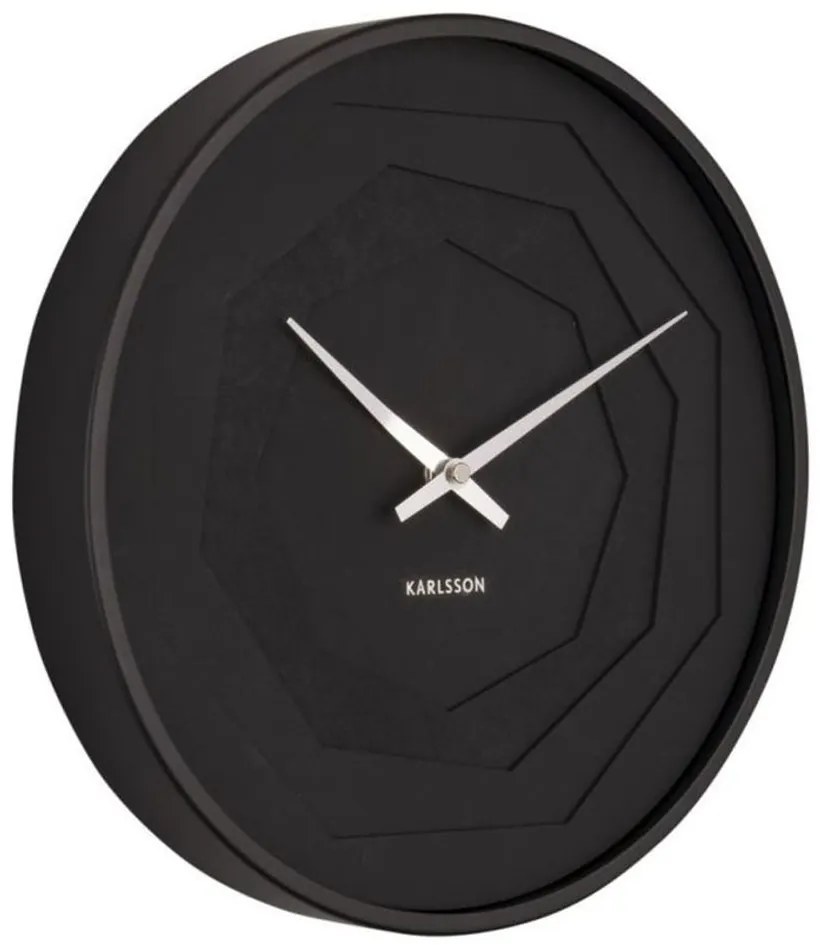 Designové nástěnné hodiny KA5850BK Karlsson 30cm