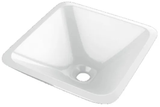BPS-koupelny Deskové keramické umyvadlo CSRE-1 30-30 (30x30x11 cm)
