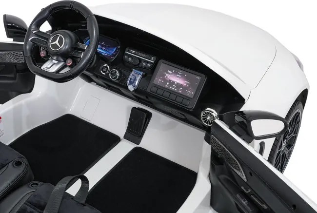 Elektrické autíčko Mercedes Benz GT63 AMG bílé