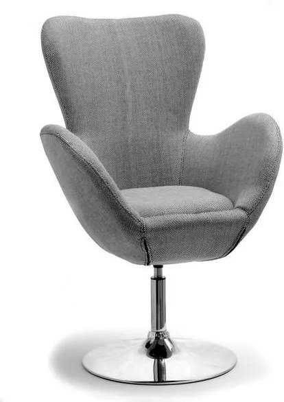 design4life Kancelářská židle HERMI retro šedá