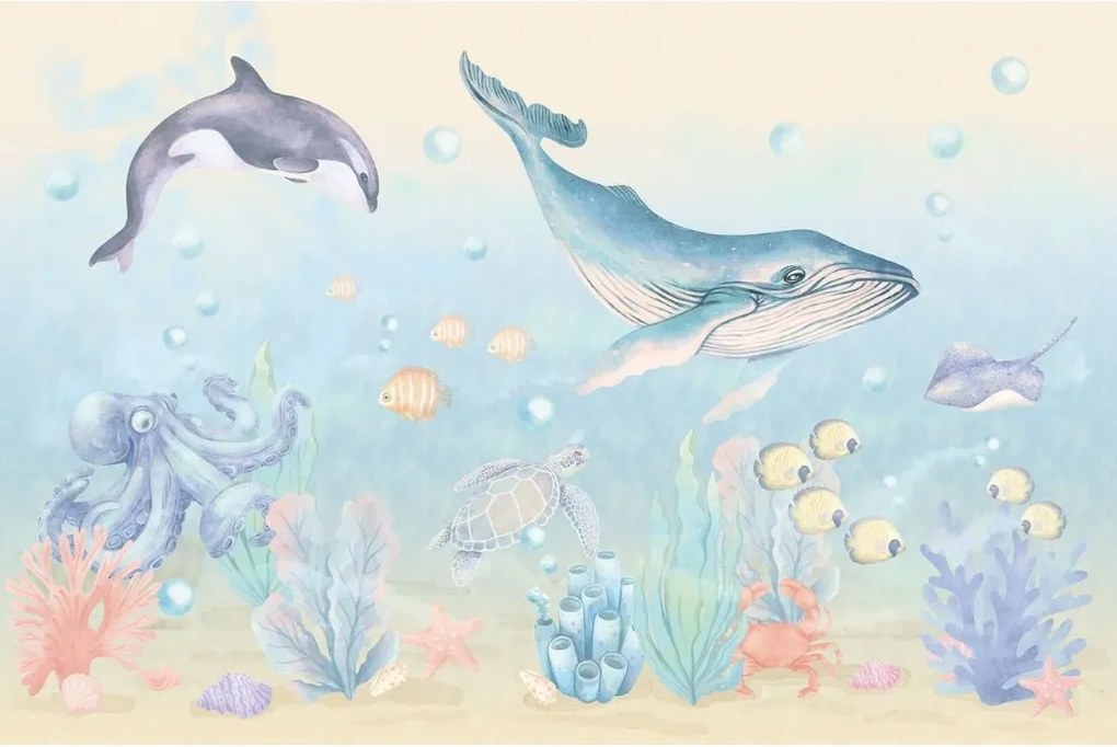 Velkoplošná tapeta mural OCEÁN do dětského pokoje