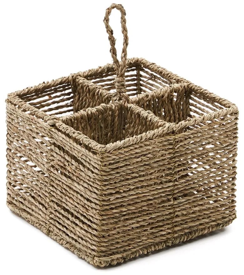 Stojan na kuchyňské náčiní z mořské trávy Tossa – Kave Home