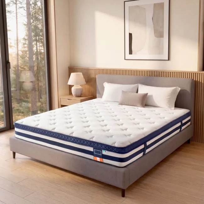 7-zónová matrace s gelovou paměťovou pěnou RMZB35238Q101 výška 25 cm