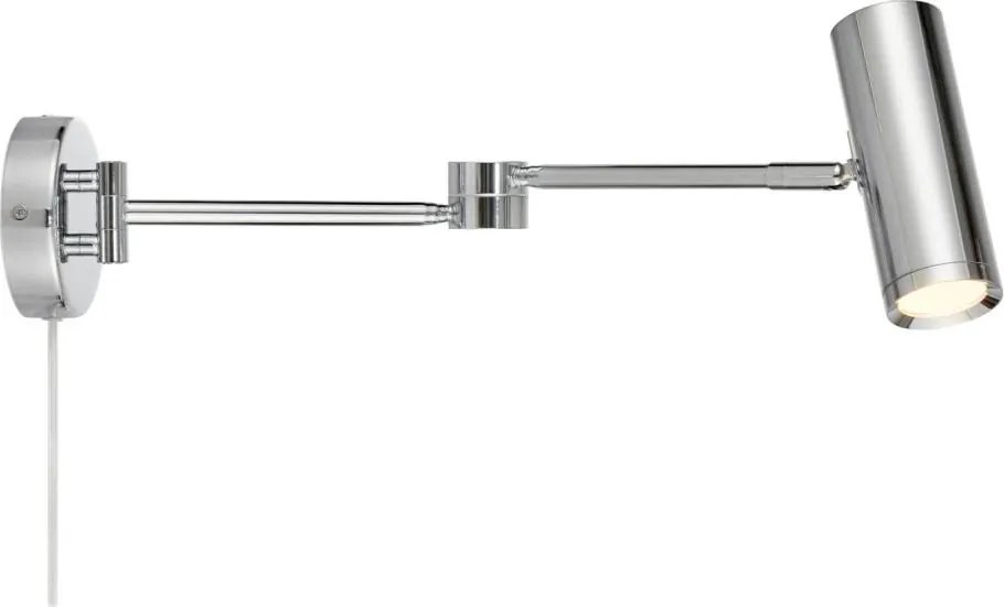 Markslöjd 109182 - LED Stmívatelná nástěnná lampička ARLO LED/4,9W/230V chrom