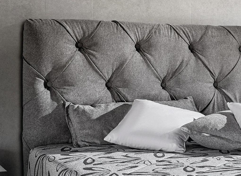 NEW DESIGN postele Válenda MODO s hlavovým čelem a úložným prostorem, matrace a rošt v ceně, 80×200 cm Velikost postele: 80 × 200 cm, Strana: Pravá