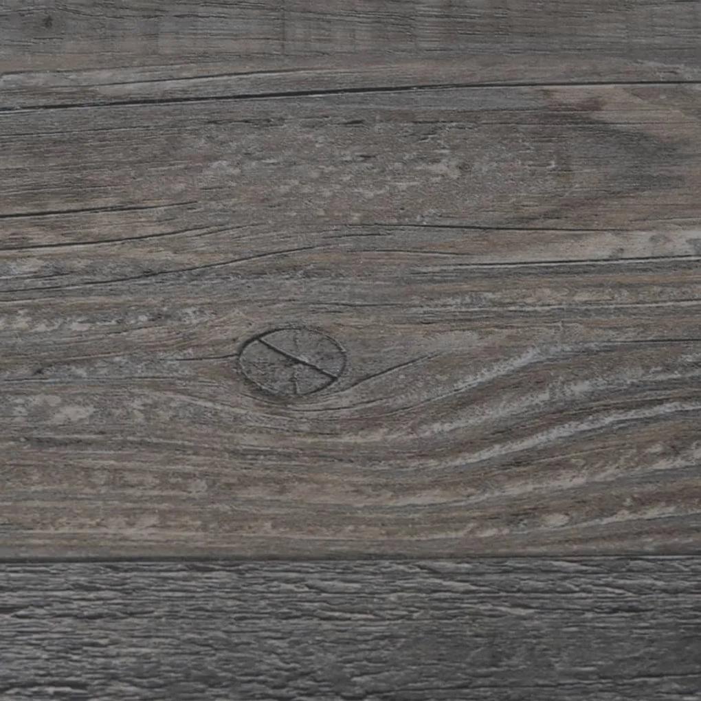 Nesamolepicí PVC podlahová prkna 5,26 m² 2 mm průmyslové dřevo,  146570