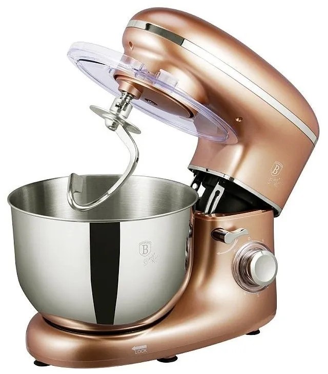 BERLINGERHAUS Kuchyňský robot 1300 W Rosegold Metallic Line BH-9197