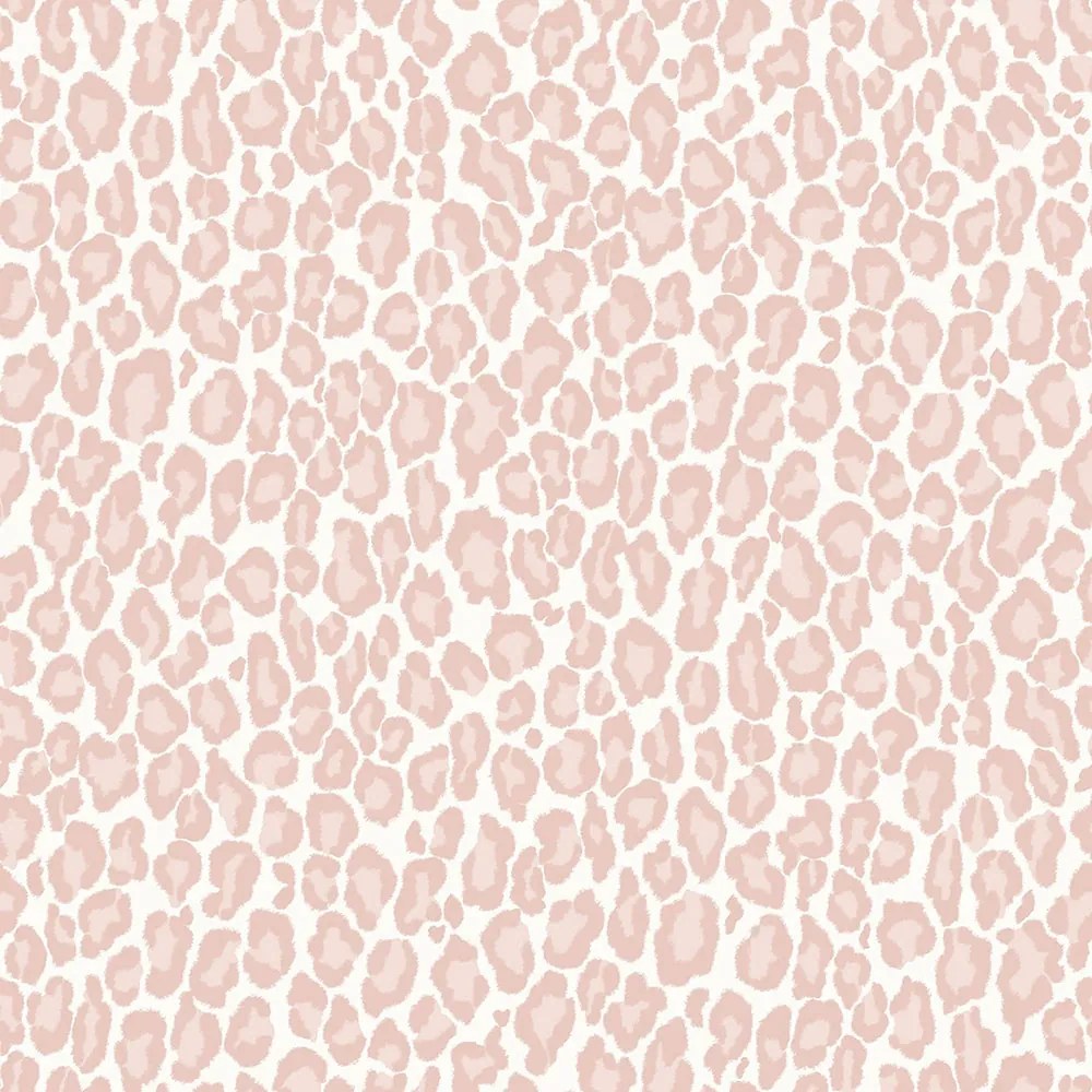 Vliesová růžová tapeta - imitace leopardí kůže 139150, Paradise, Esta Home