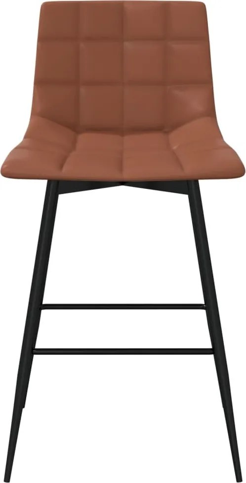 vidaXL Barová židle umělá kůže [338615] Barva: světle hnědá