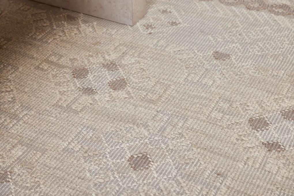 Diamond Carpets koberce Ručně vázaný kusový koberec Anantara DESP P71 White Mix - 160x230 cm