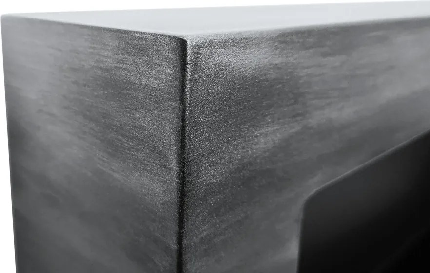 BIOFLAME biokrb Easy XL Close patina šedá 140x40 cm