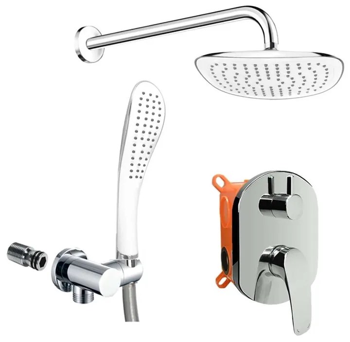 Mereo Mereo, Sprchový set s dvoucestnou podomítkovou bateríí, CB650SE1