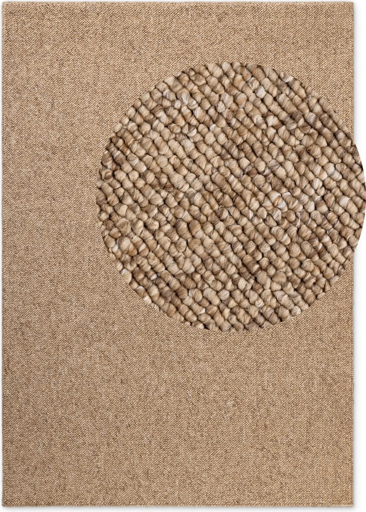 ELLE Decoration, Kusový koberec Wolly Ultra 106227 Caramel z kolekce Elle, 120x170, hnědá, ložnice