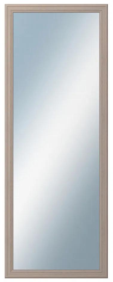 DANTIK - Zarámované zrcadlo - rozměr s rámem cca 60x160 cm z lišty STEP hnědá (3020)