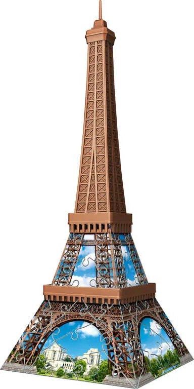 RAVENSBURGER Puzzle 3D Mini budova Eiffelova věž  54 dílků plast 2412536