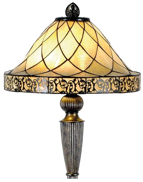 Stojací lampa Tiffany Klaas-Jan – 46x168 cm