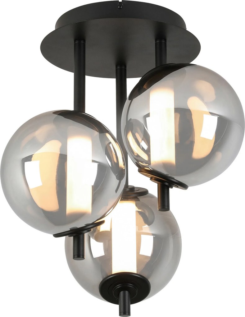 XXXLutz STROPNÍ LED SVÍTIDLO, 45/49 cm Dieter Knoll - Stropní svítidla - 008227140703
