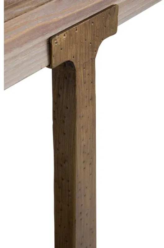 Designový jídelní stůl Nalanie 180 cm hnědý