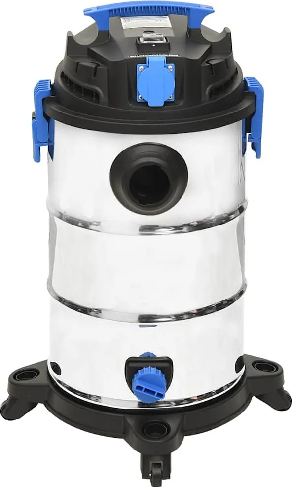 Vysavač na suché a mokré vysávání 1 200 W 30 l stříbrný 152916