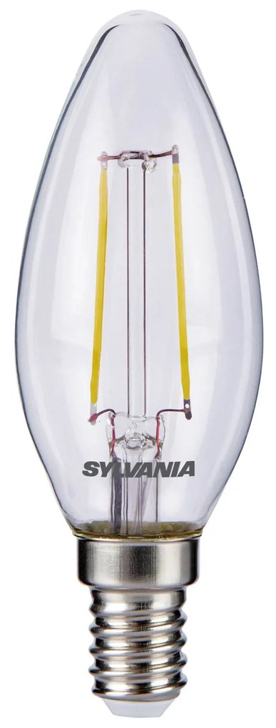 LED svíčka E14 ToLEDo 2,5W 827 čirá