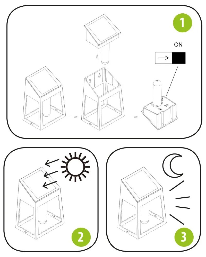 VELAMP LED solární světlo SL234