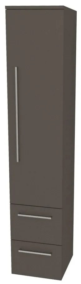 Mereo Mereo, Bino, koupelnová skříňka vysoká 163 cm, pravá, Multidecor, CN698LAS1