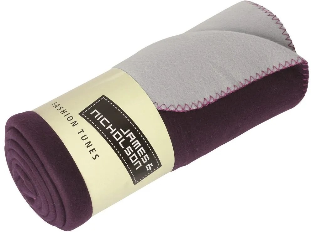 Daiber Fleece deka 150x170 cm JN952 - Hnědá / smetanová | 150 x 170 cm