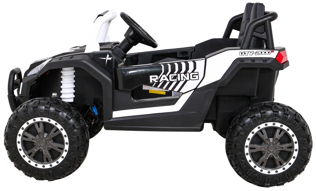 Elektrické autíčko Buggy UTV Strong 12 V-MINI bílé