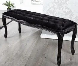 Luxusní lavice - Boutique, černá