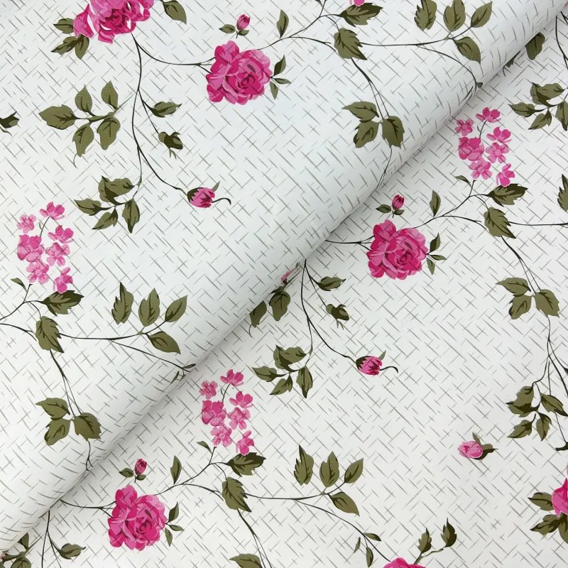 Ubrus PVC Mirabella DC-6980C - Květiny 140cm x 20m