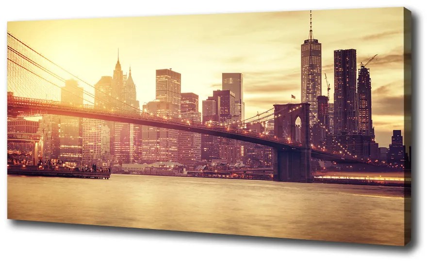 Wallmuralia Foto obraz na plátně Manhattan New York 100x50