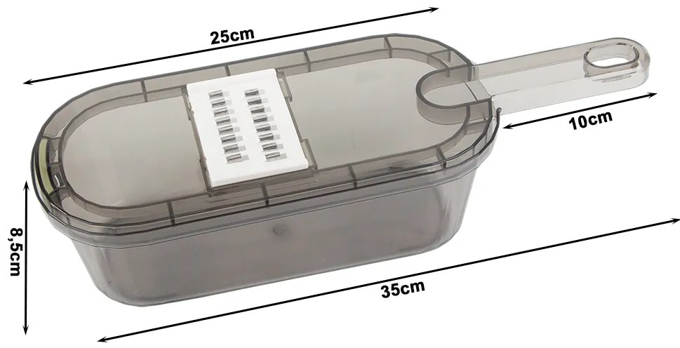 Przyjaciele Multifunkční struhadlo na zeleninu a ovoce, kráječ, sekáček