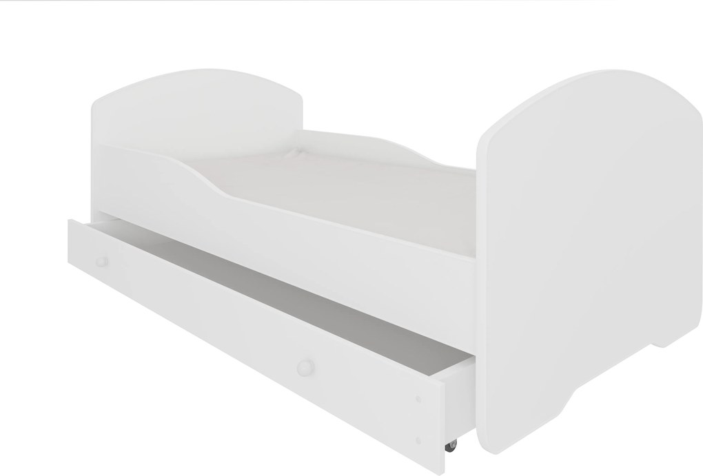 ADRK Furniture Postel s matrací a zásuvkou PEPE 160x80 CH-Pep-W-160-E351