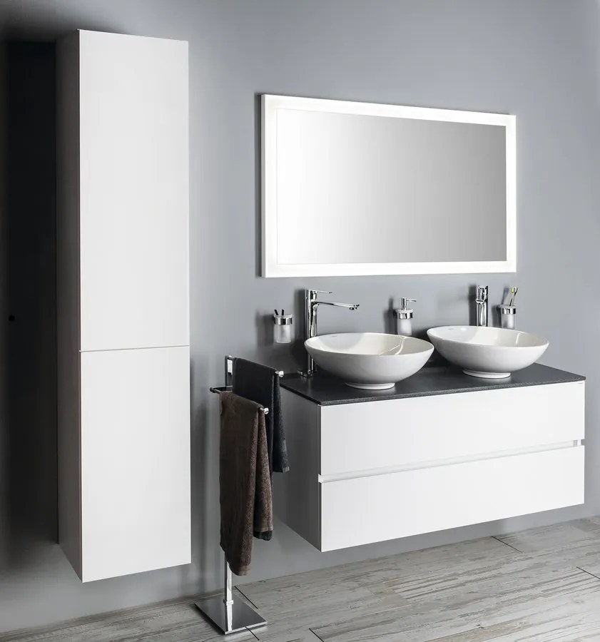 Sapho Sapho, ESPACE skříňka 35x172x32cm, 2x dvířka, levá/pravá, bílá lesk, ESC230-3030