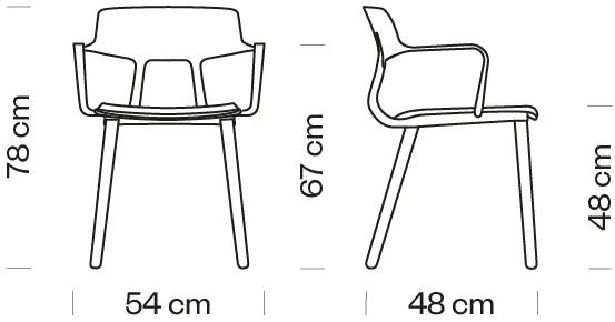 Et al - Židle SNAP 1106N
