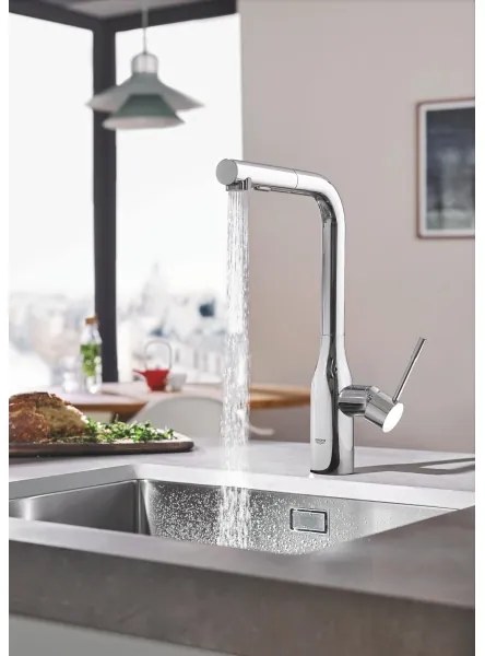 GROHE 30270000 - Dřezová baterie ESSENCE 348 mm lesklý chrom