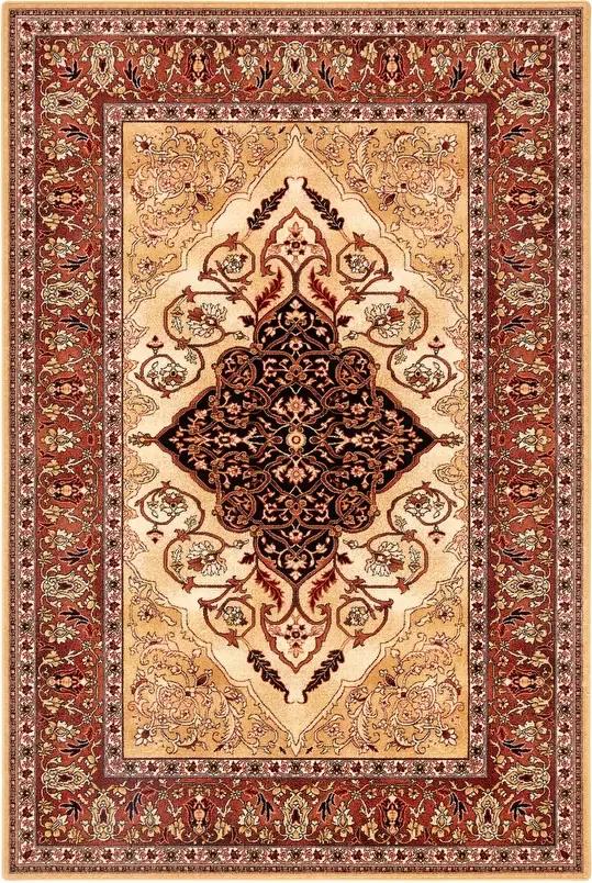 Kusový koberec Leyla hnědý (amber) 200 x 300 cm